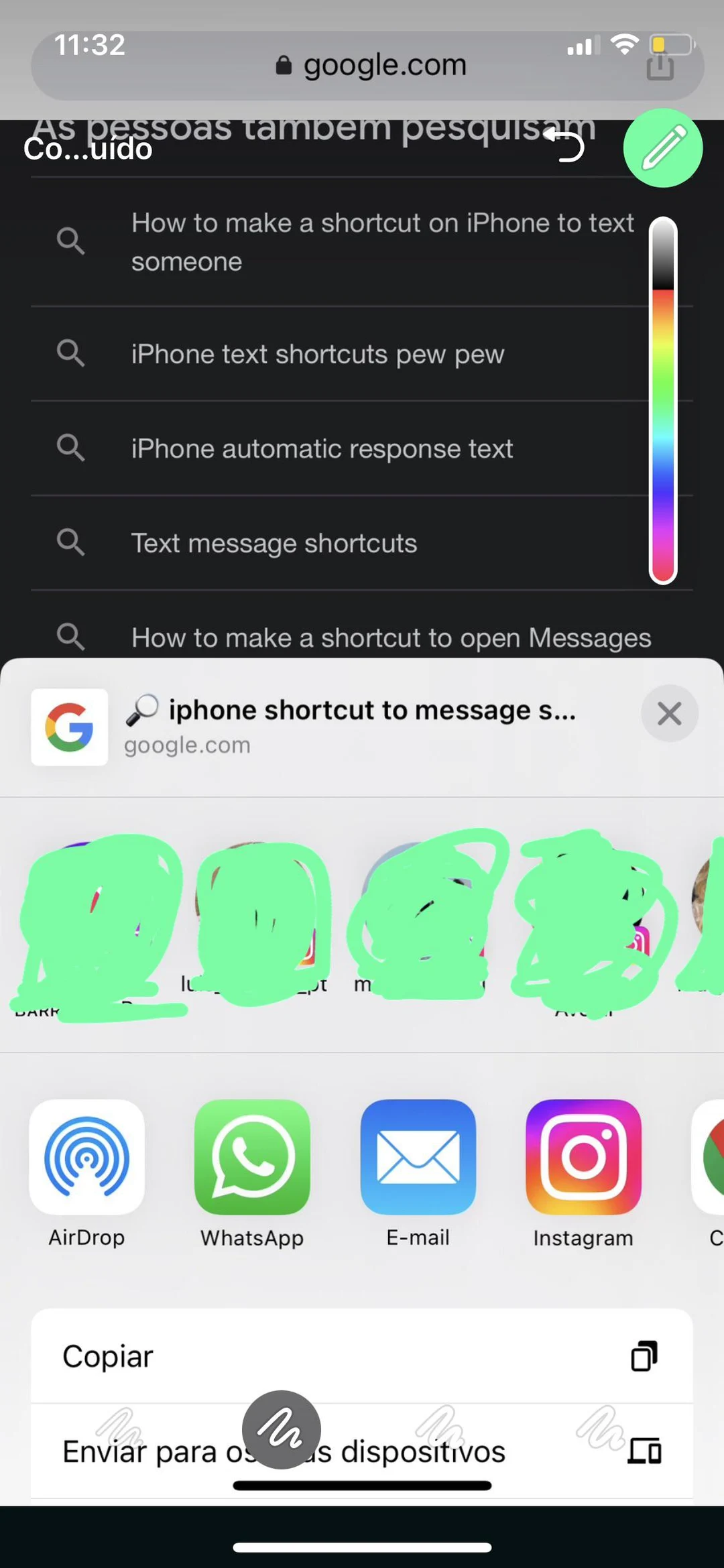 Someone I haven’t contacted in months showing up as first option for WhatsApp contact in ...