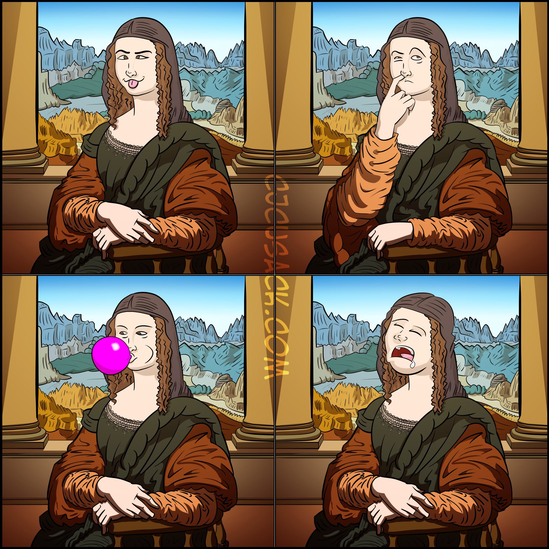 Mona Lisa Outtakes | Scrolller