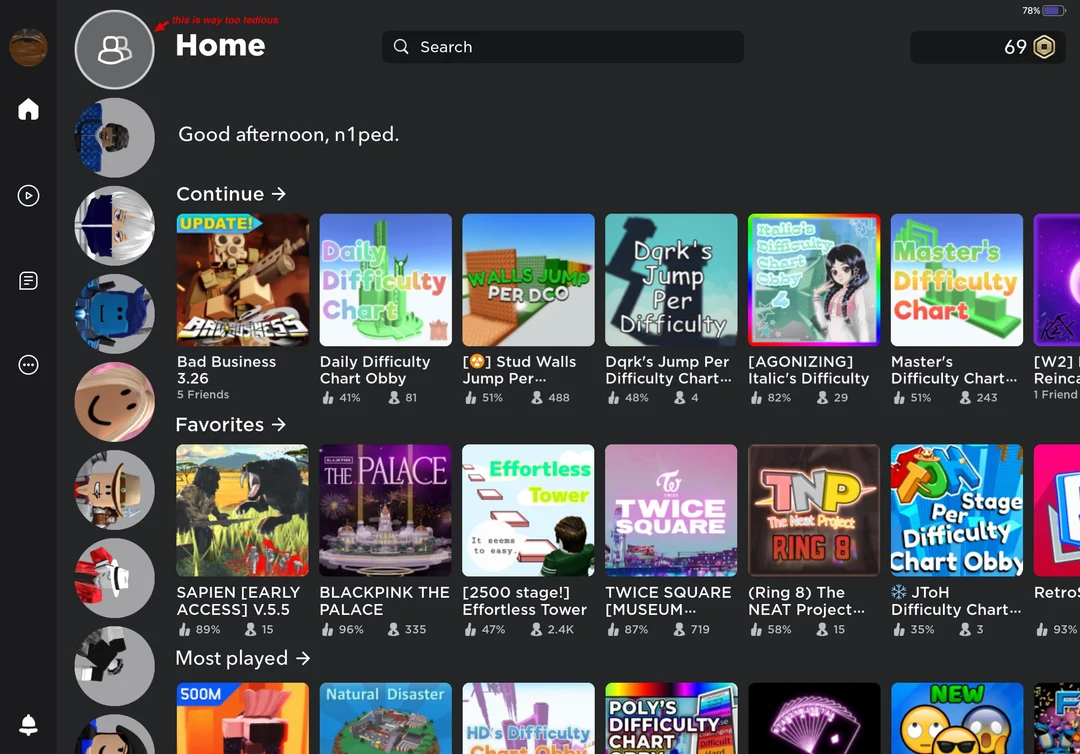 so i redid the ipad ui AGAIN | Scrolller