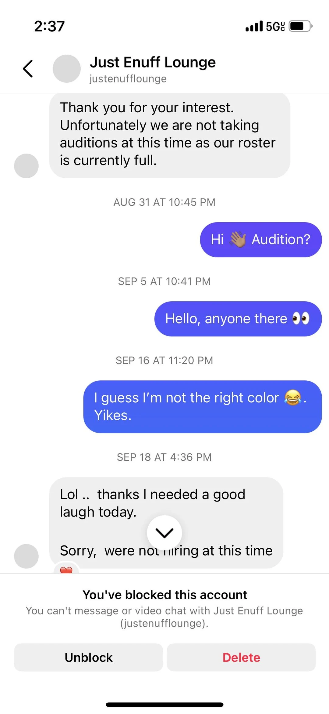 Racist club Jus Enuff in PA | Scrolller