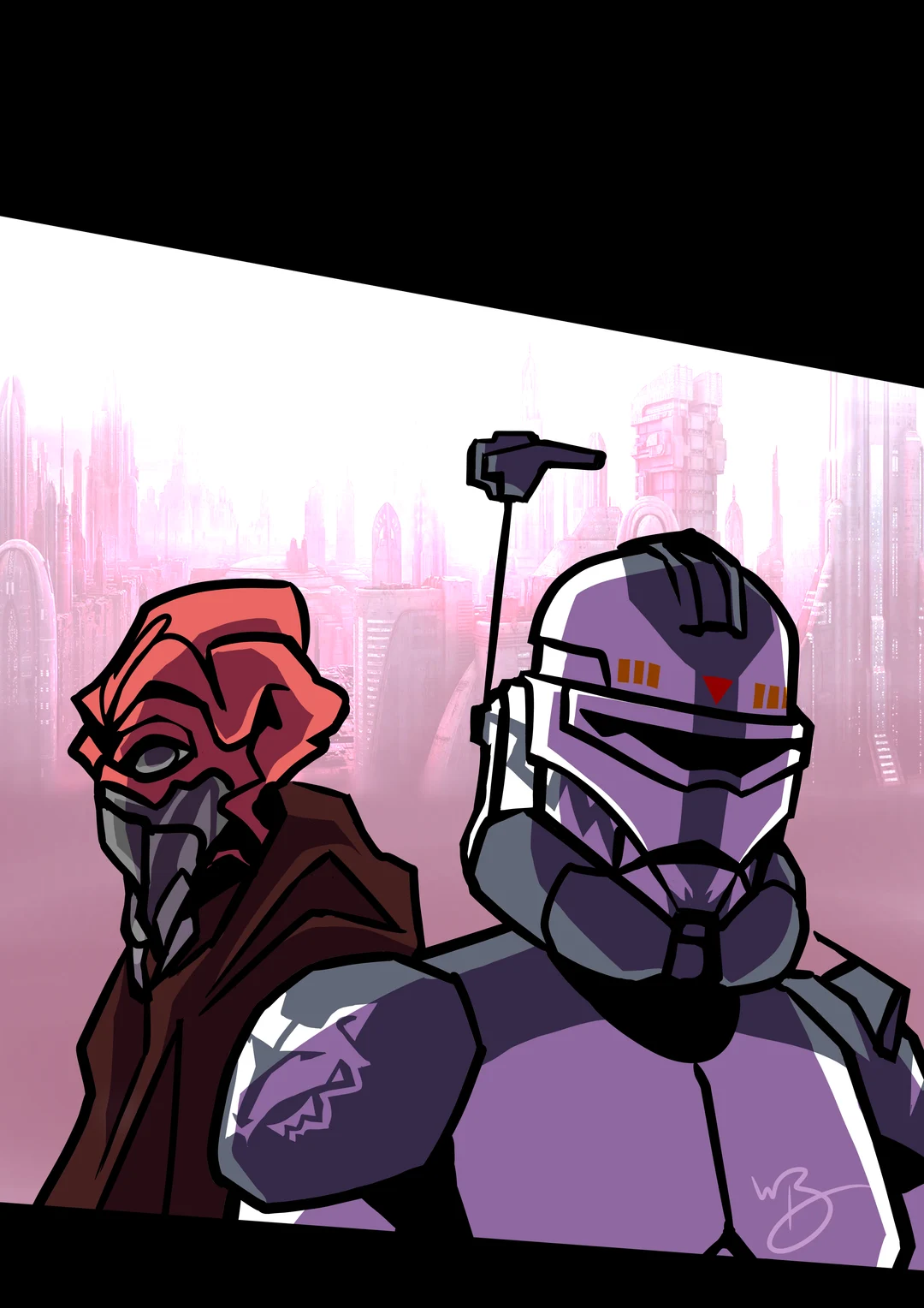 Plo and Wolffe, by me | Scrolller