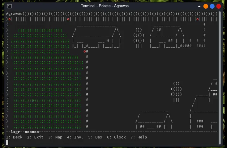 [OC] Pokete - A terminal based Pokemon clone | Scrolller