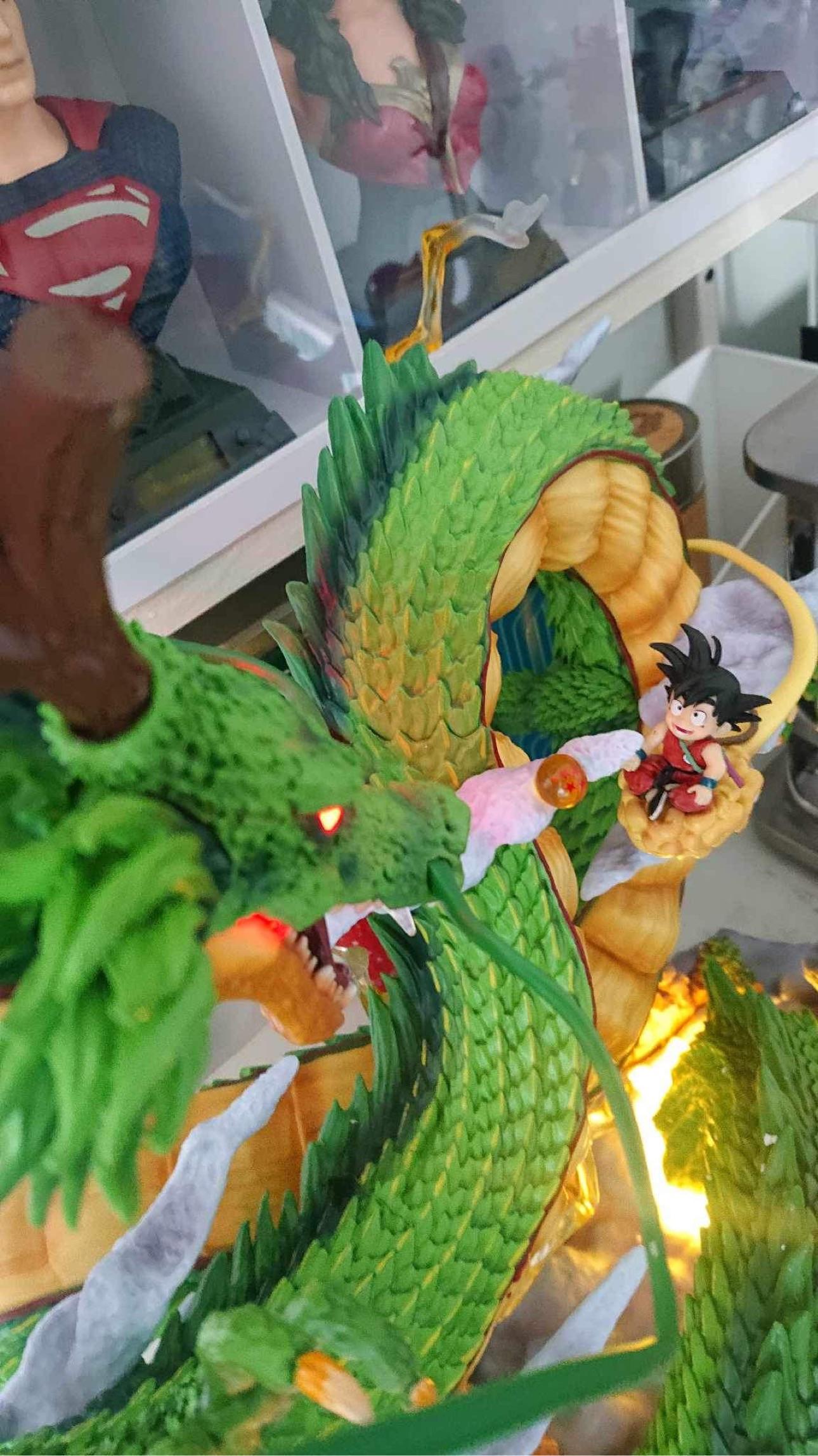 Shenron and kid Goku | Scrolller