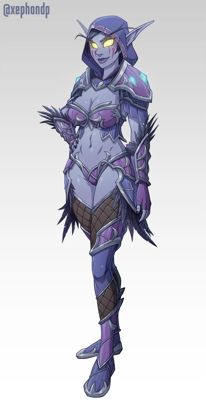 Night Elf Ranger Art by me [Xephondp] | Scrolller