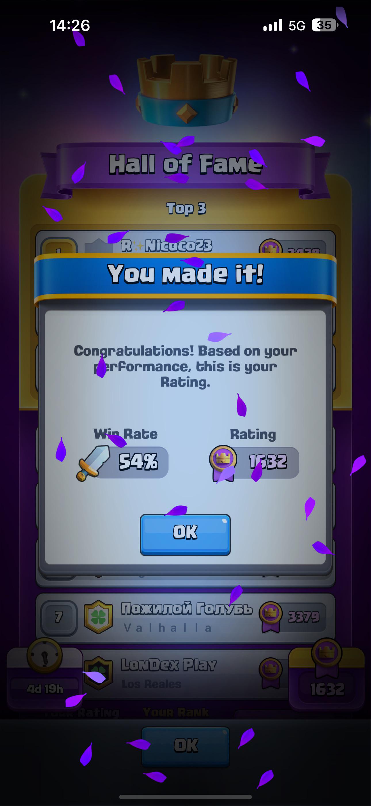 First time UC on a new year, as a f2p, homemade deck and using a bomb tower | Scrolller