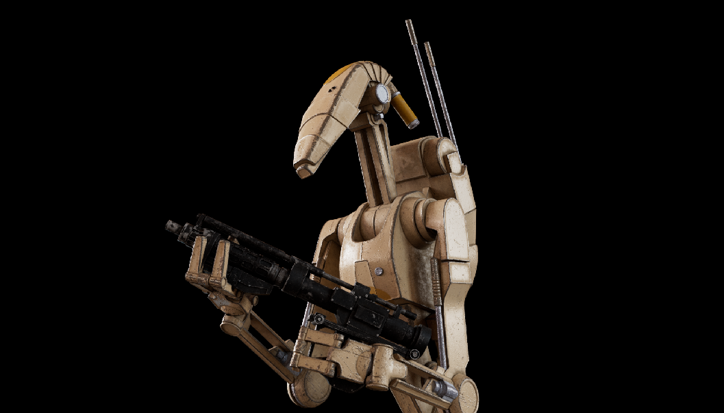 B1 battle droid WIP | Scrolller