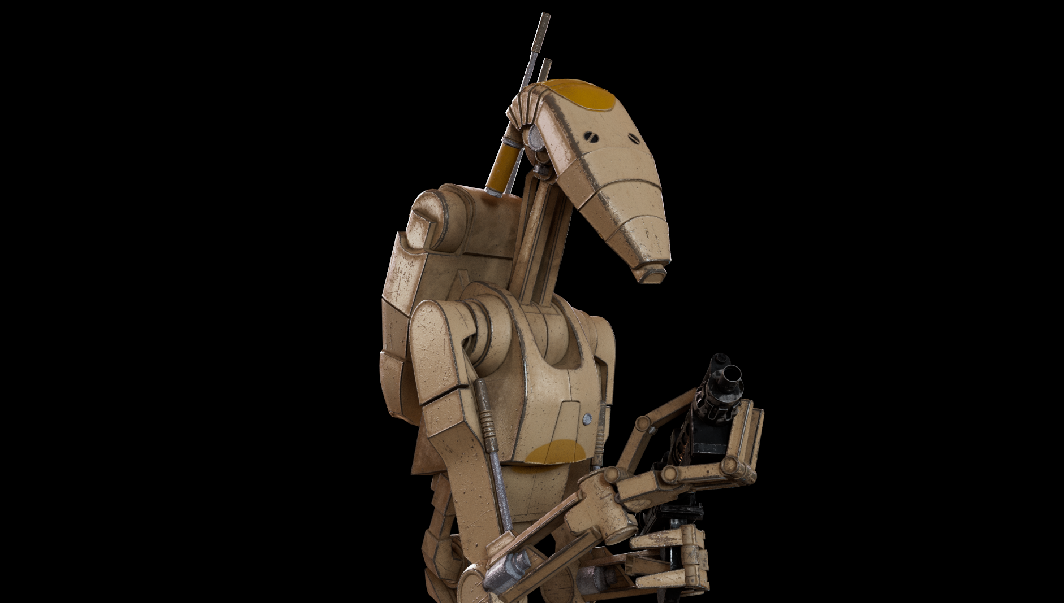 B1 battle droid WIP | Scrolller