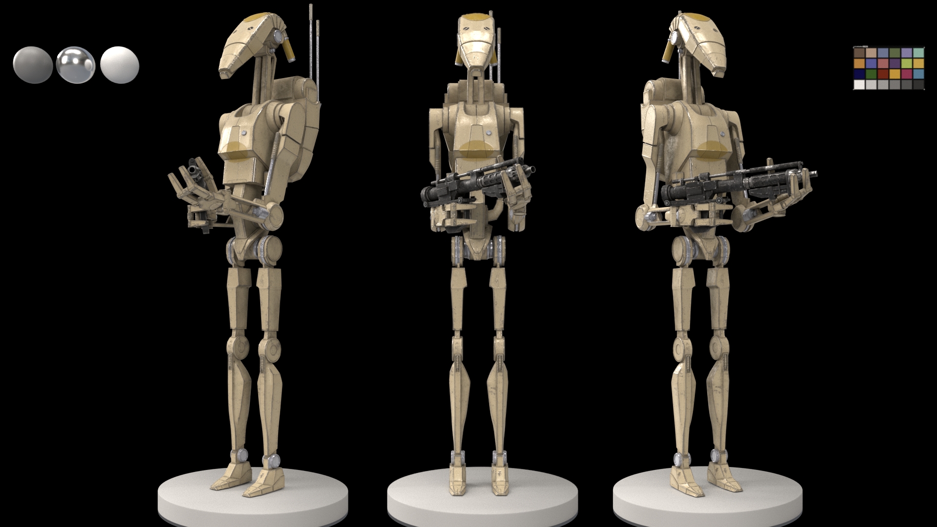B1 battle droid WIP | Scrolller