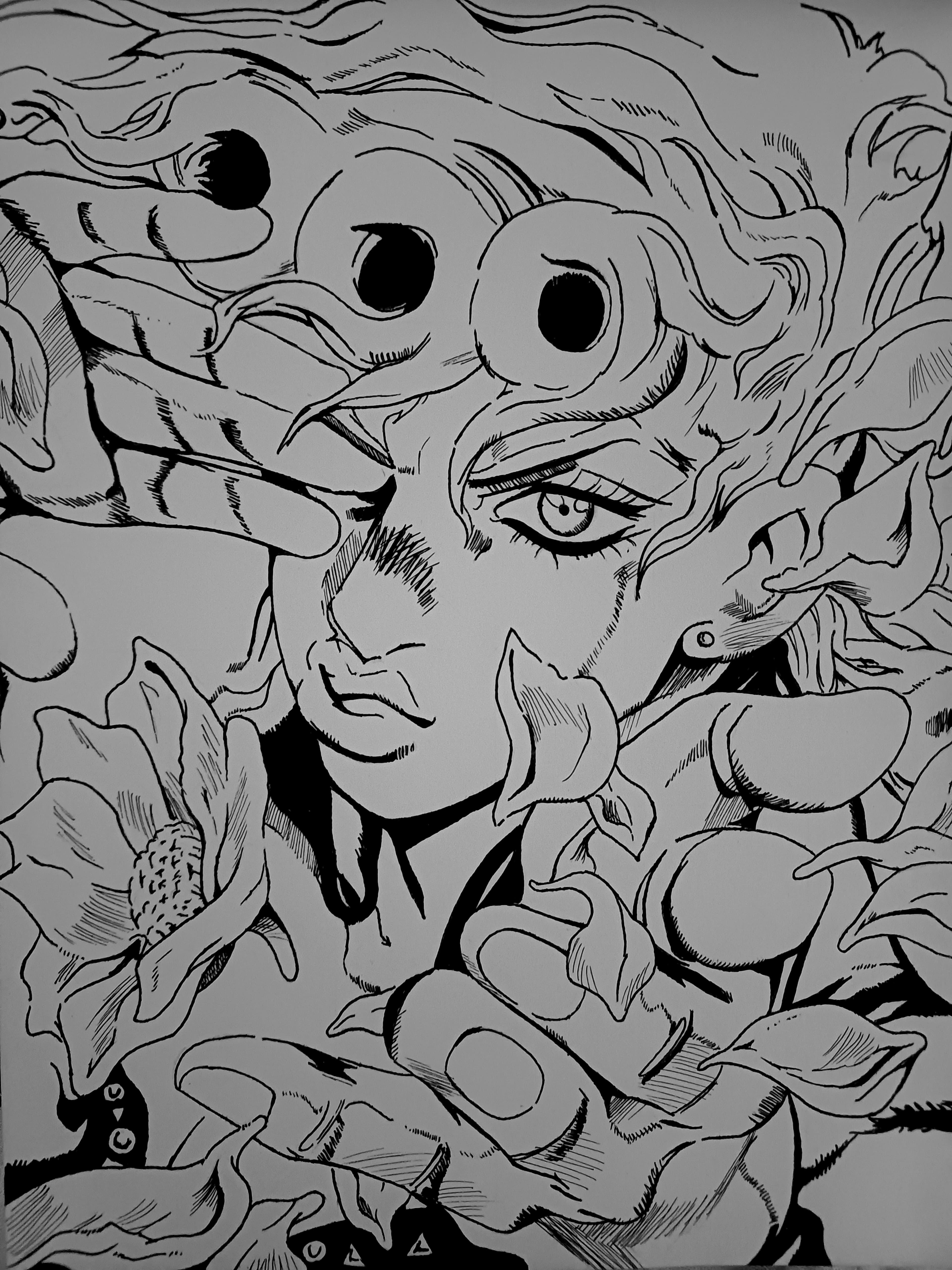 I drew Giorno | Scrolller