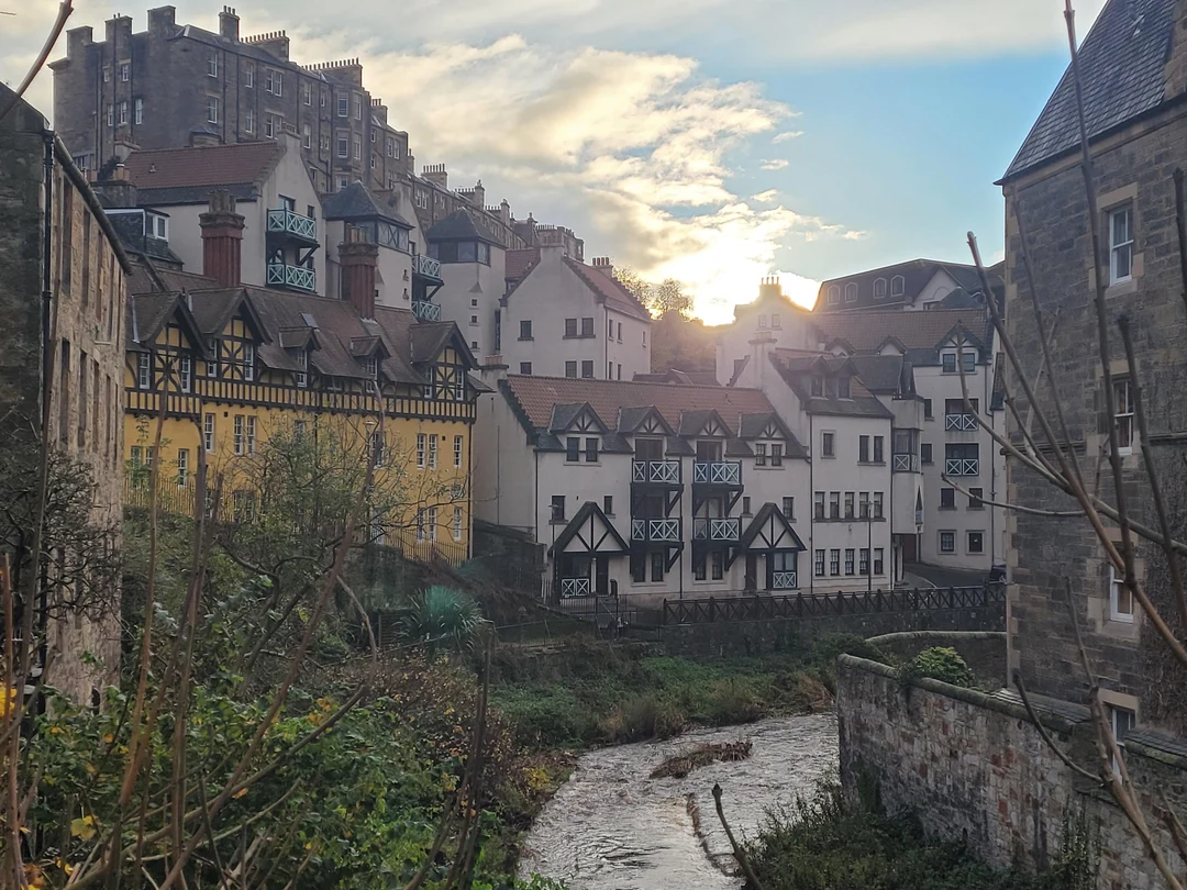 Dean Village, Edinburgh, Scotland | Scrolller