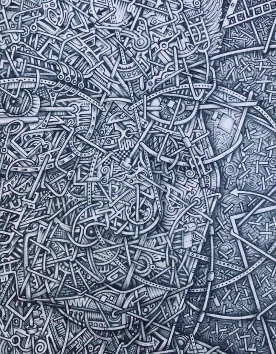 Rebecca, graphite pencil, me, 2020 | Scrolller