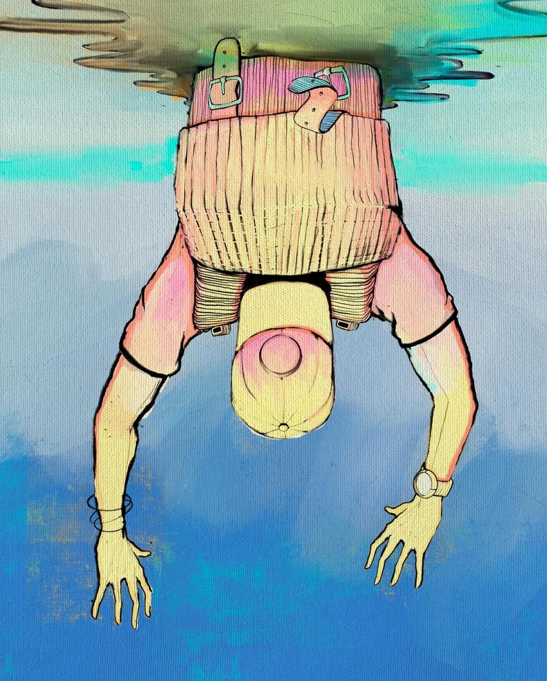 Let It Go, ScribblyJoe, ProCreate, 2024 | Scrolller