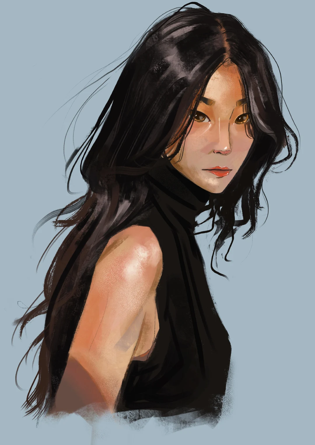 Portrait, me, digital, 2023 | Scrolller