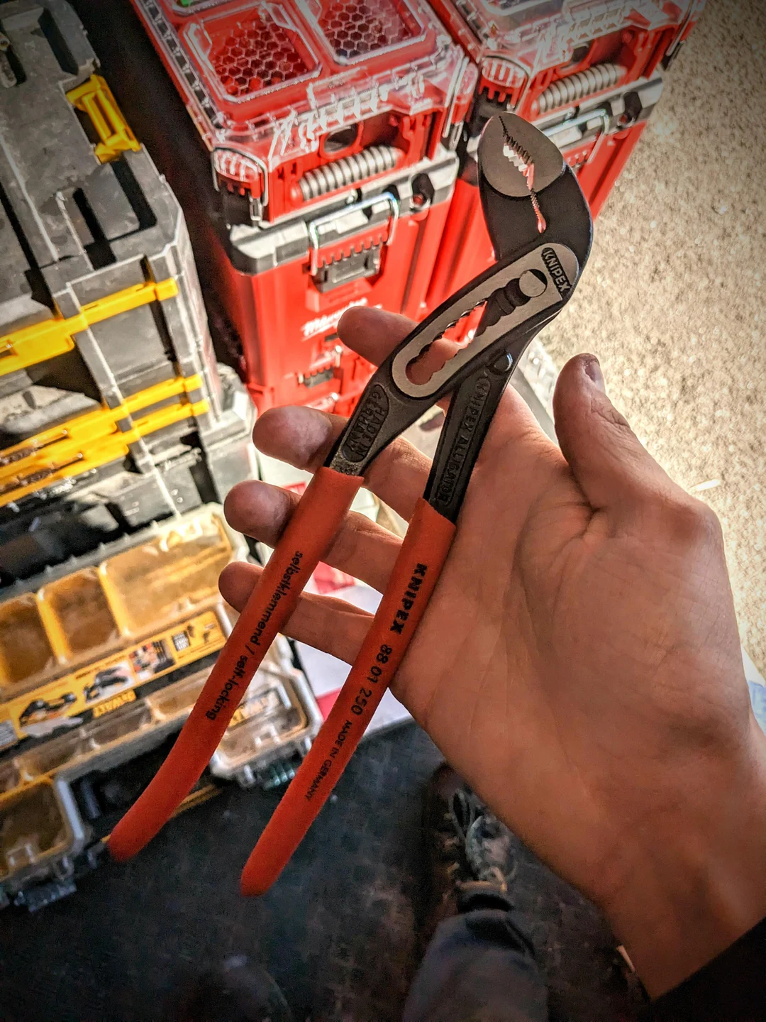 NTD FINALLY pulled the trigger on some Knipex pliers...goodbye Channellock! | Scrolller