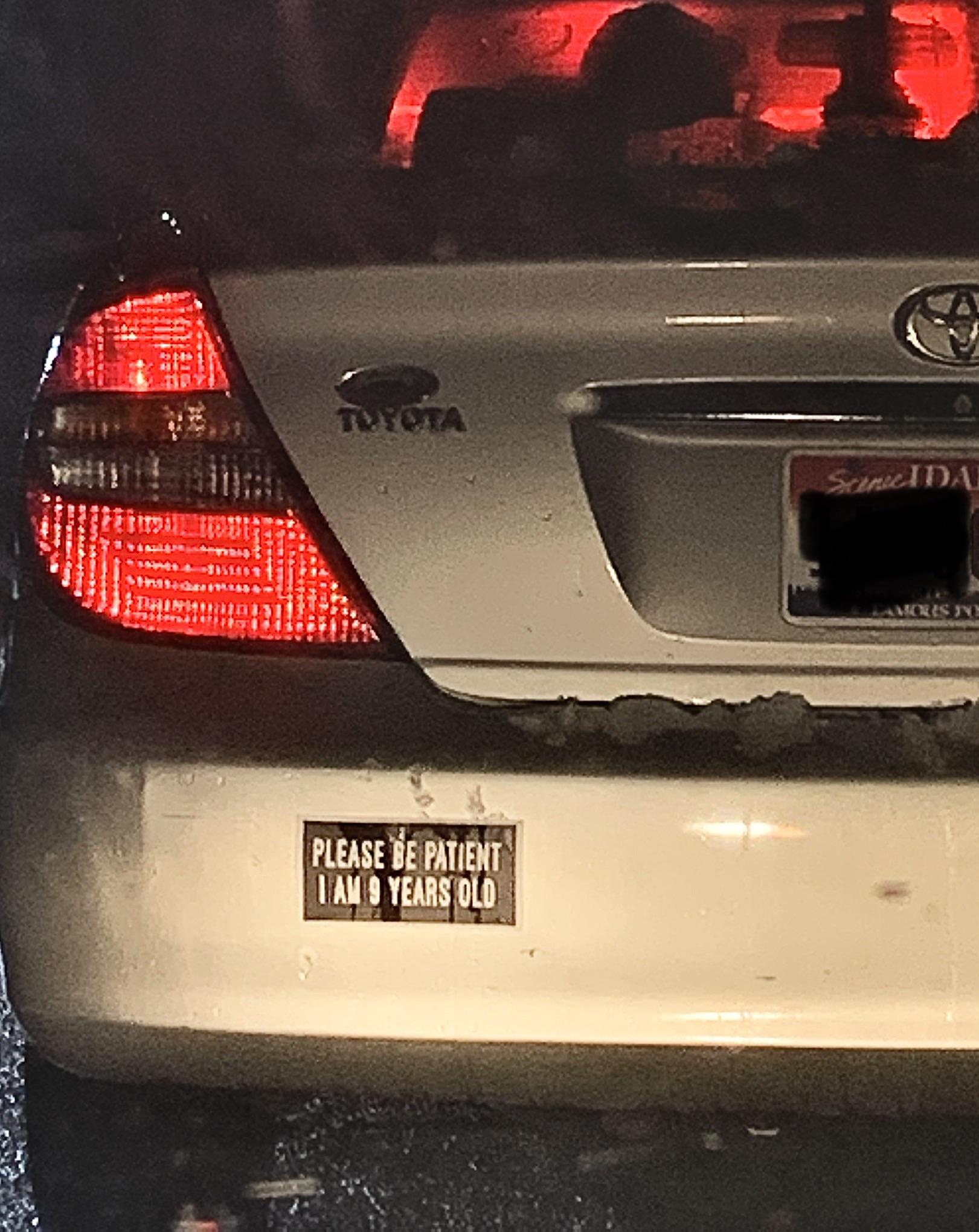 My new favorite bumper sticker | Scrolller