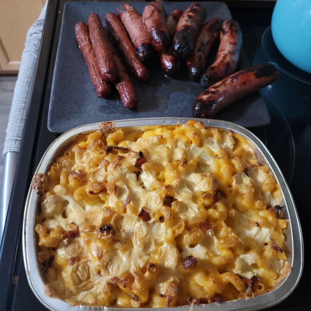 [Homemade] Smokey bacon Mac and cheese | Scrolller