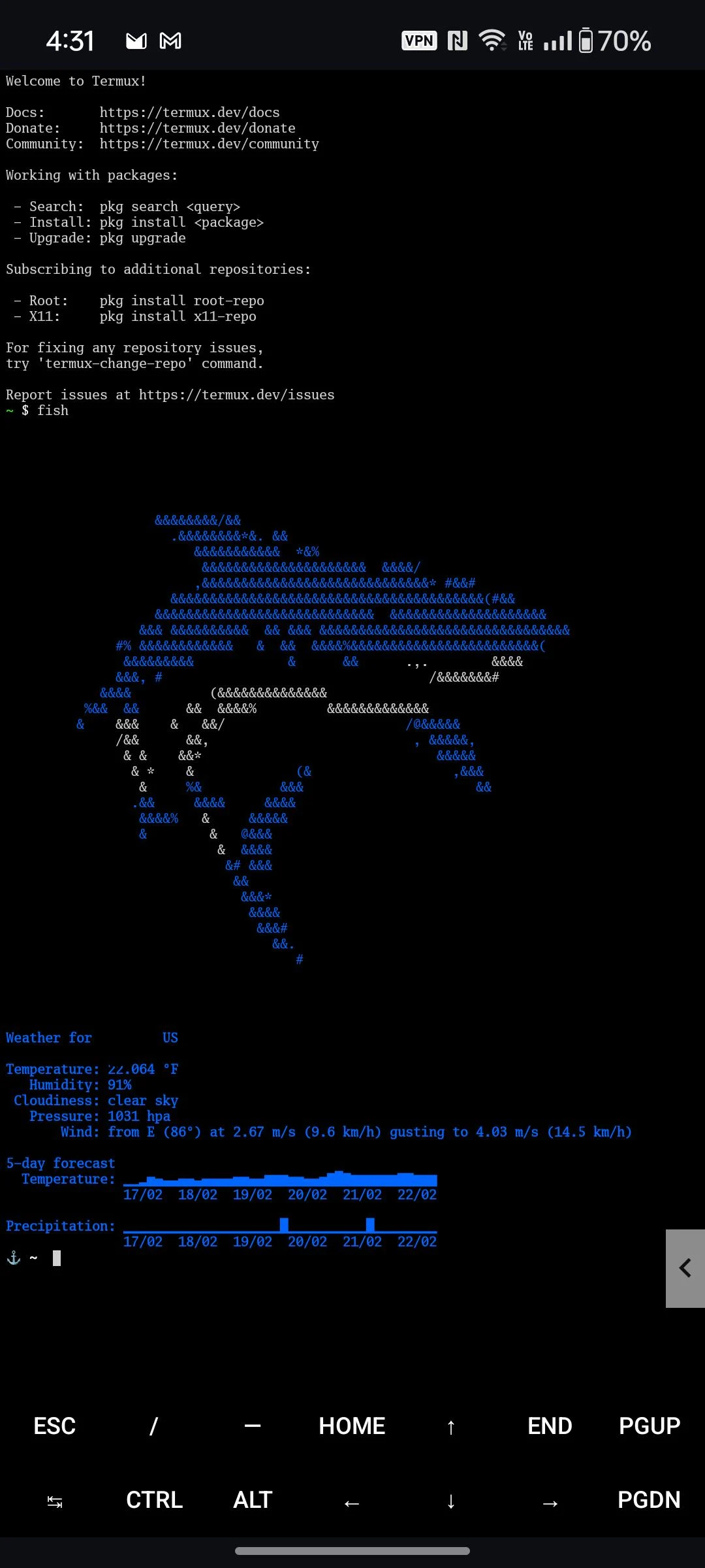 [xfce] Fish | Scrolller