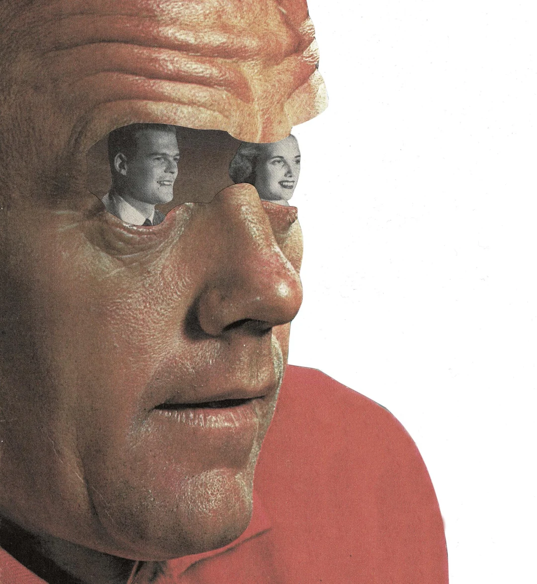 Pilots, me, analog collage, 2022 | Scrolller