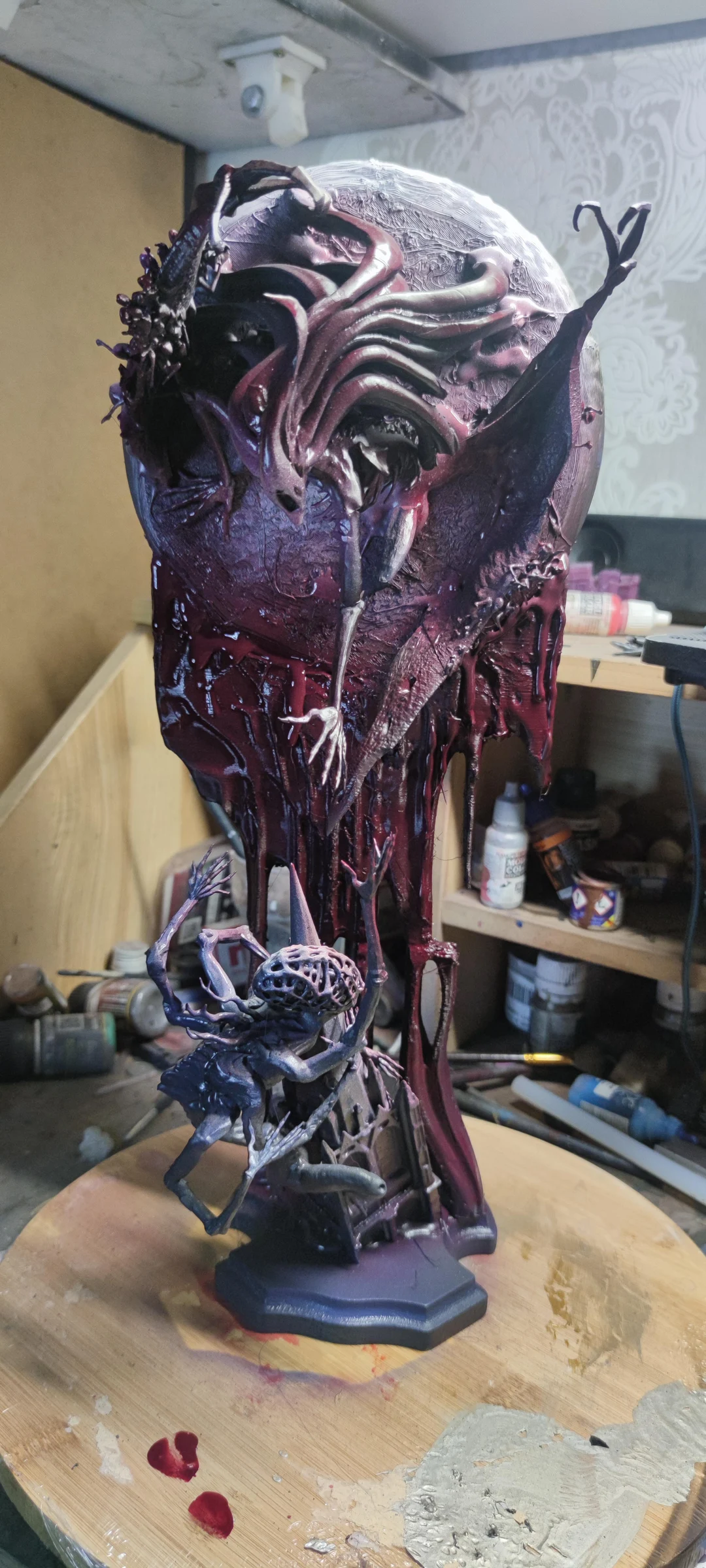 primed and assembled Moon Presence (concept art one )x Amygdala statue | Scrolller