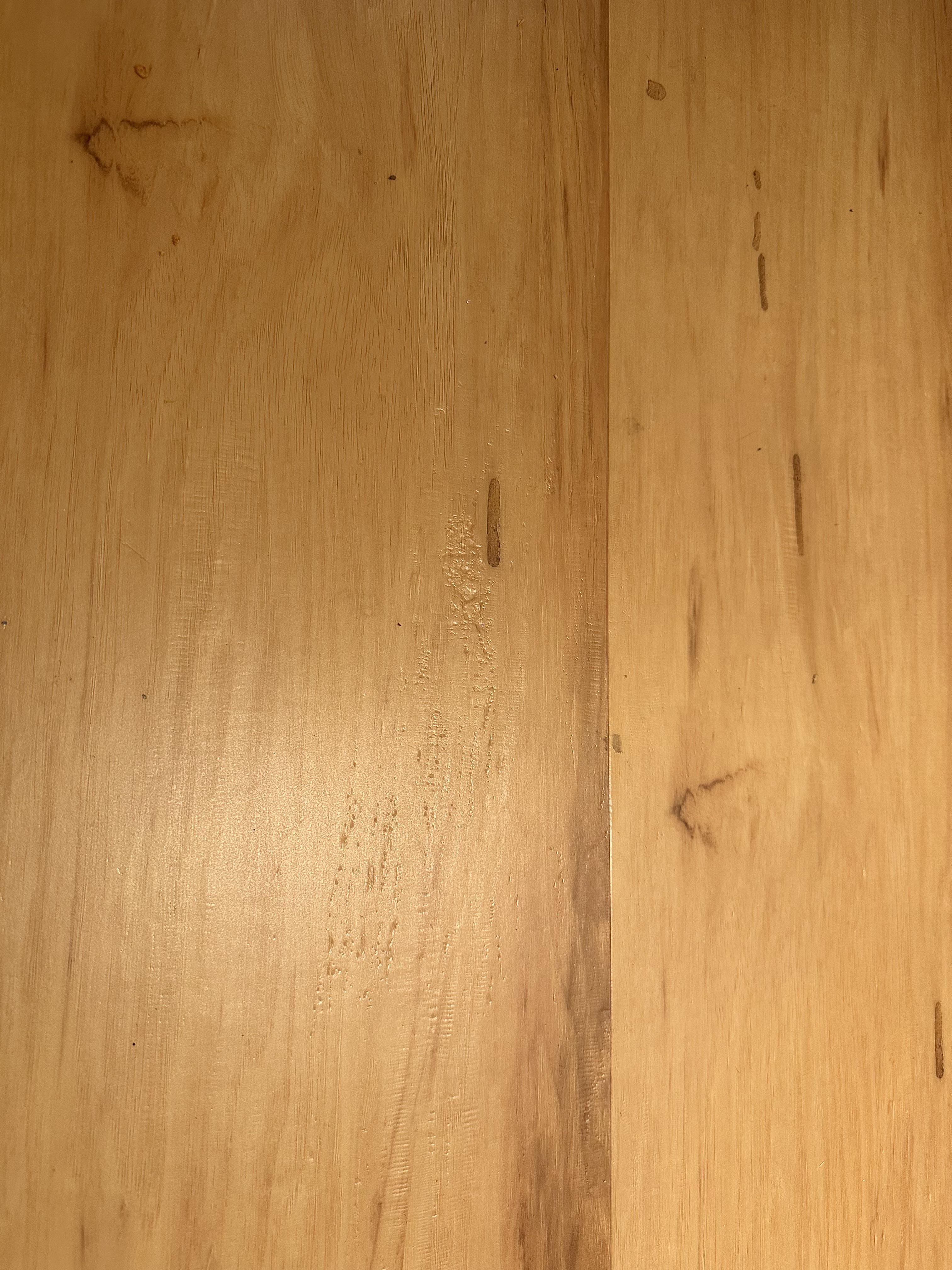 Newly installed LVP developed dents | Scrolller