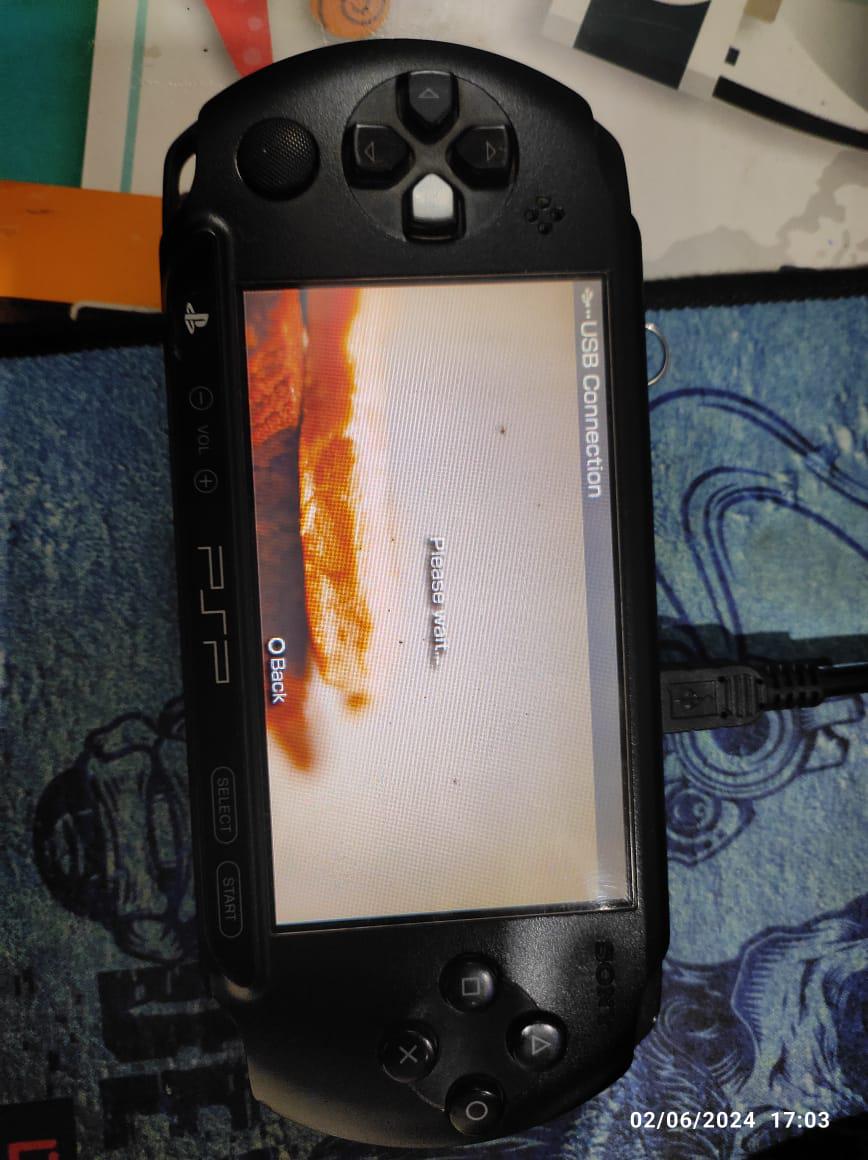 PSP e1004 not detected in pc with usbB | Scrolller