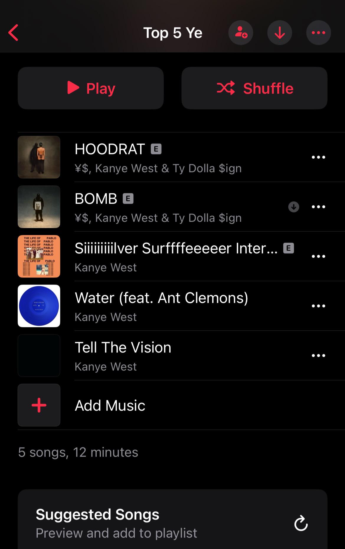 Now give me y’all top five | Scrolller