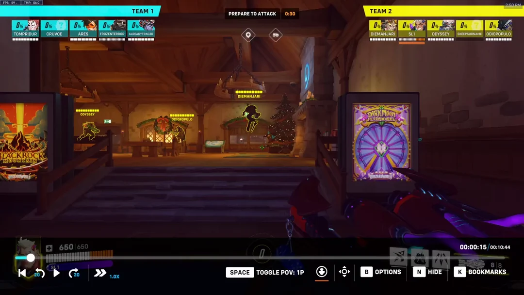 Hazard can shoot his wall through spawn doors before game has started | Scrolller