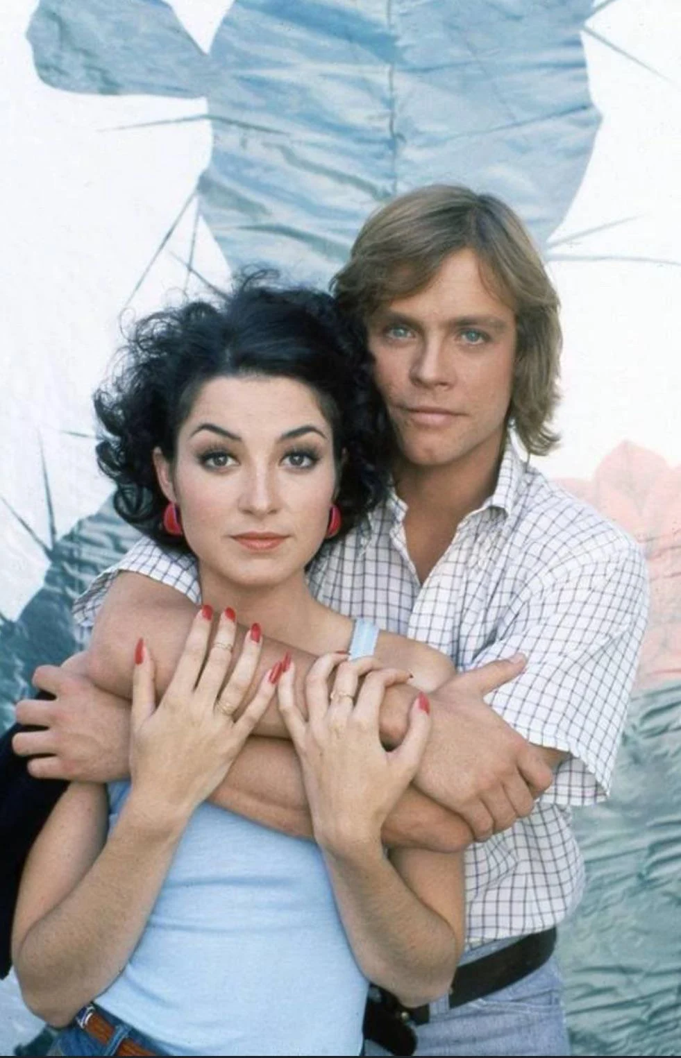 Mark Hamill and Annie Potts on the set of Corvette Summer (1978) | Scrolller