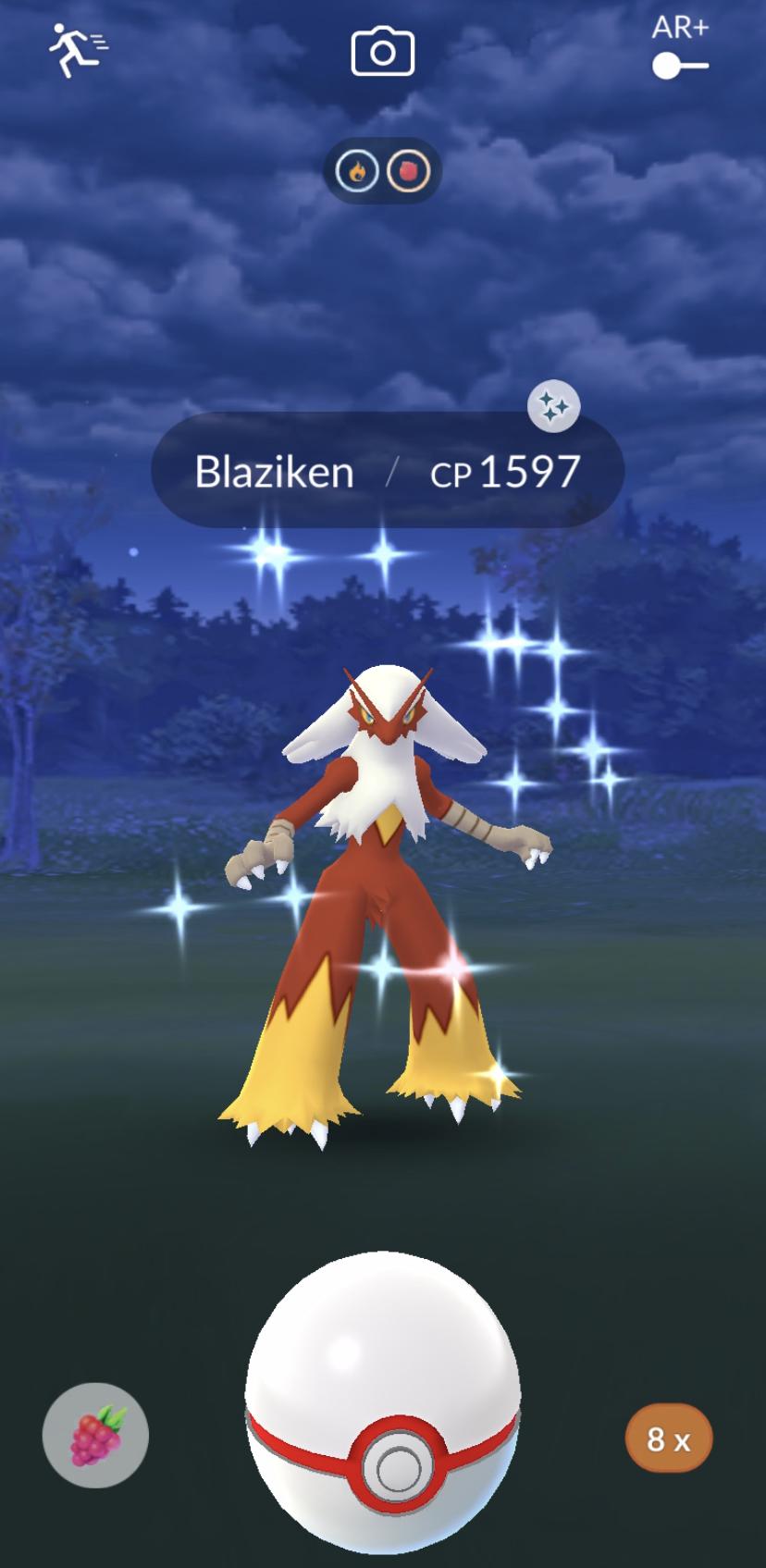 My first mega blaziken raid and I get this | Scrolller