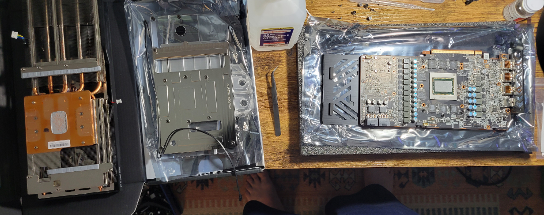 Weekend update, new GPU and incorporating it into the loop | Scrolller