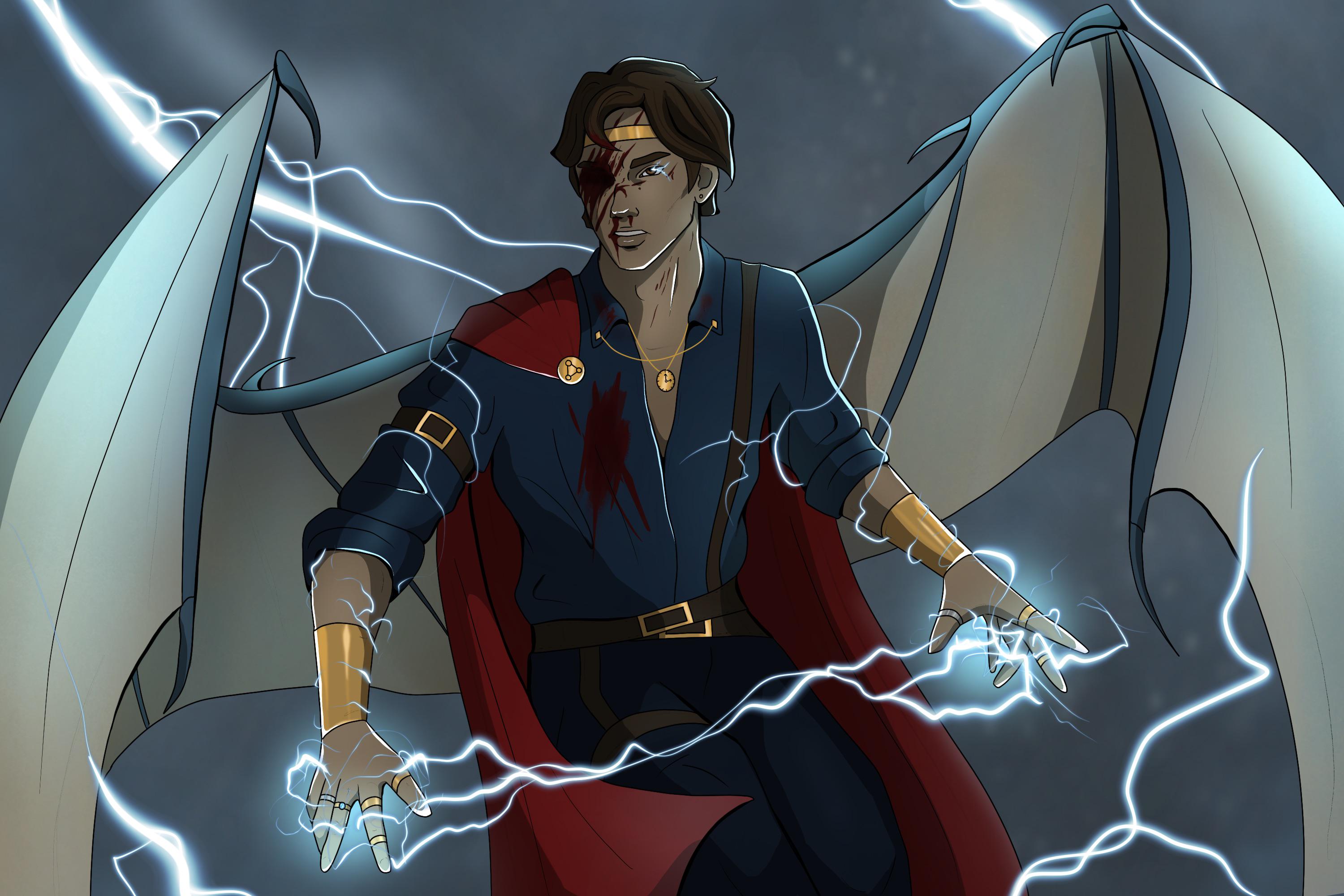 Character art of human sorcerer [Art] | Scrolller