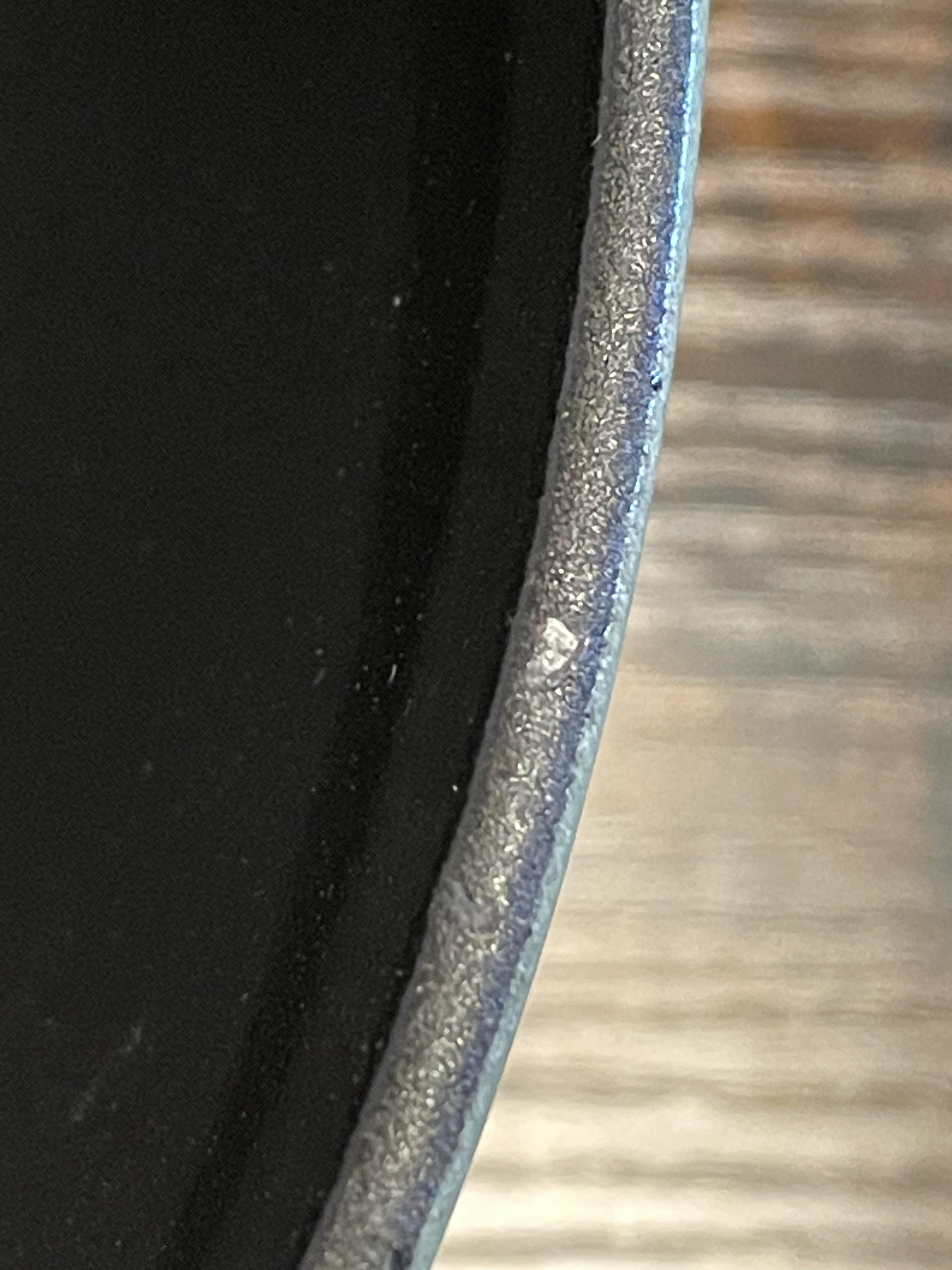 (UPDATED) Are these chips/scratches in these Staub stackable a normal? Keep or exchange? | Scrolller