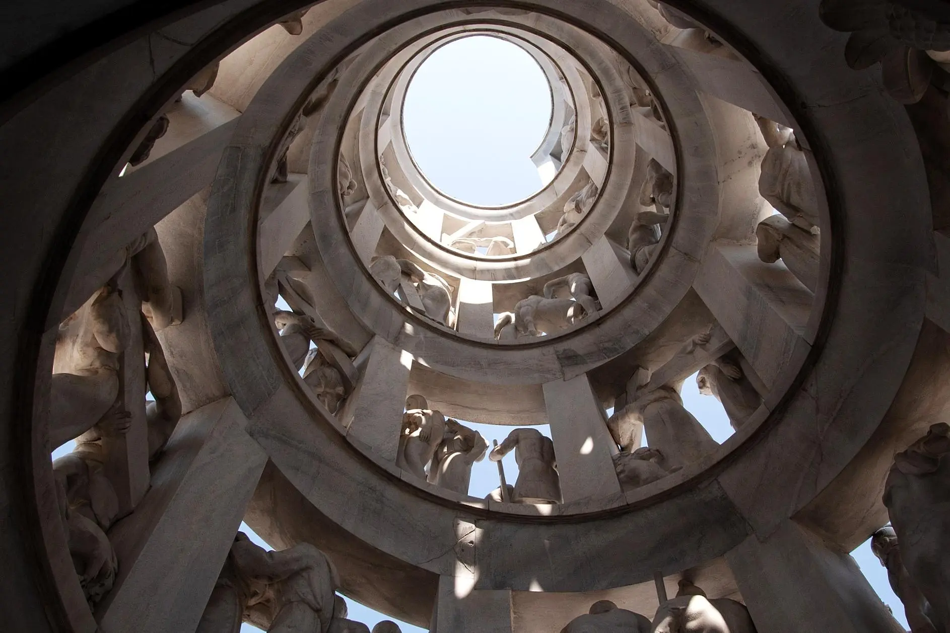 Cimitero Monumentale, Milan. Edicola Bernocchi, inside | Scrolller