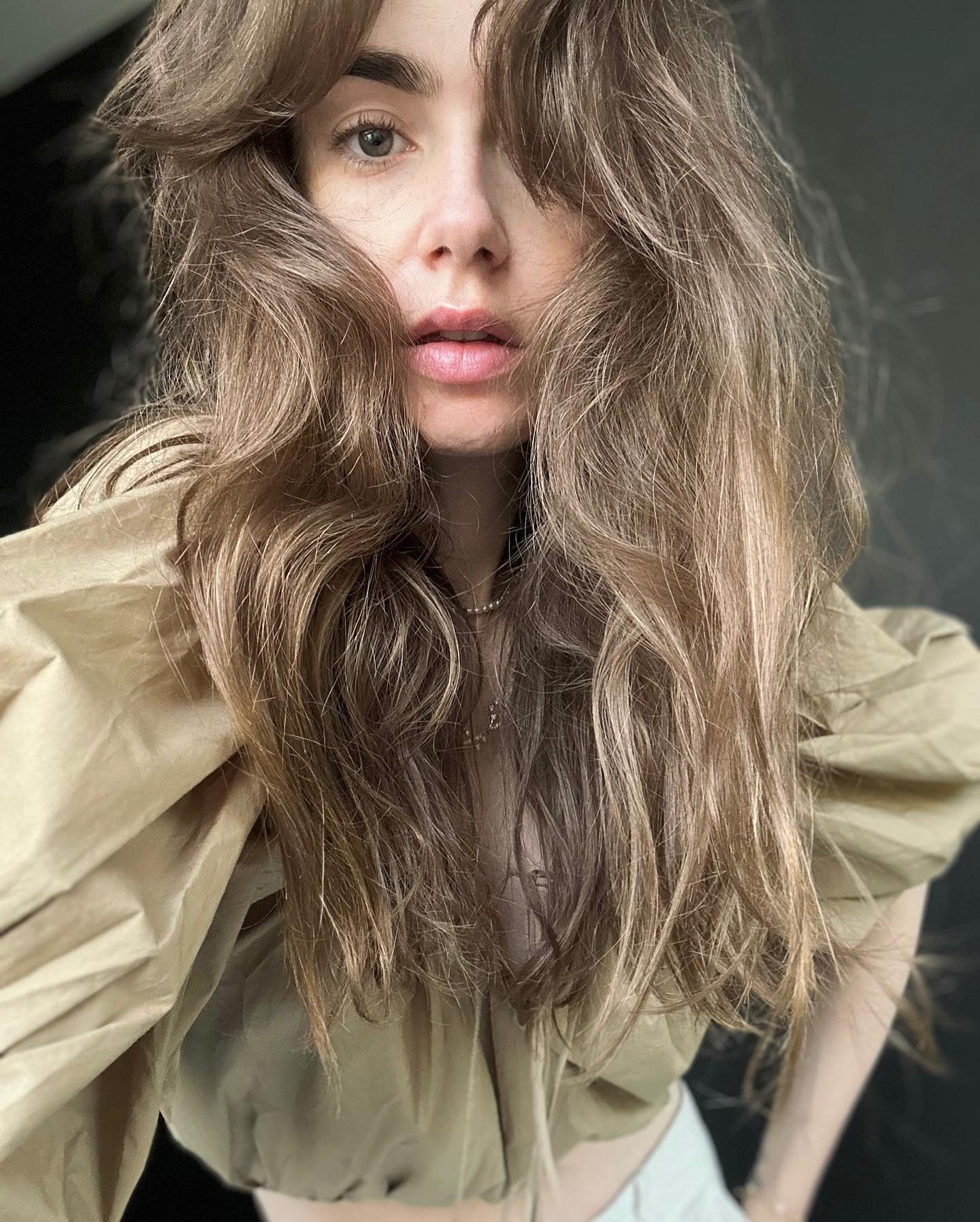 Discover more like LilyCollins: Triple selfie · IG · September 2023 and Related Content | Scrolller