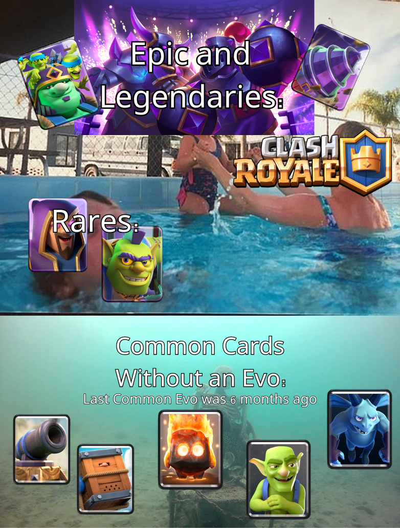 Clash Royale Devs When Deciding Which Rarity Would Their Card Get a New Evolution | Scrolller