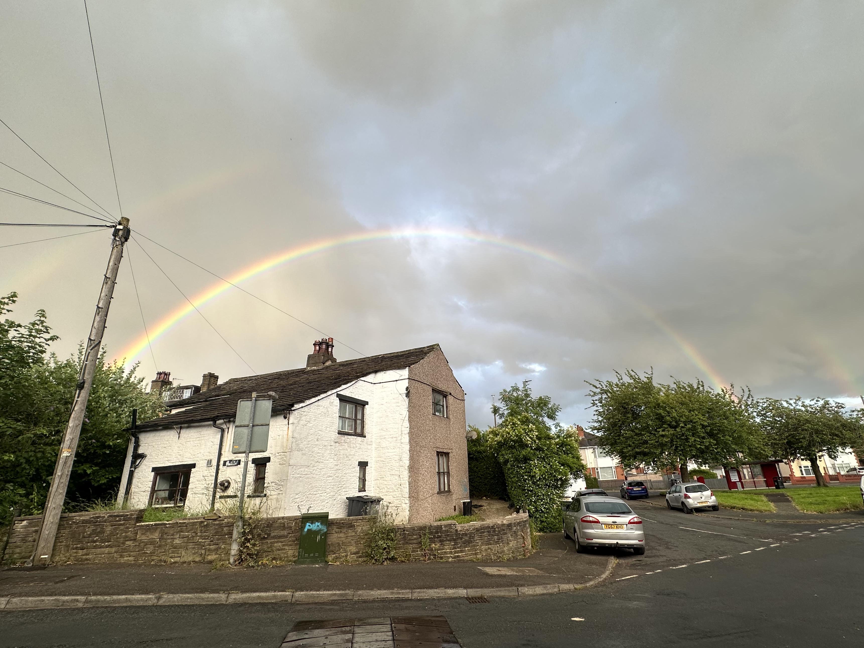 Clean double rainbow | Scrolller