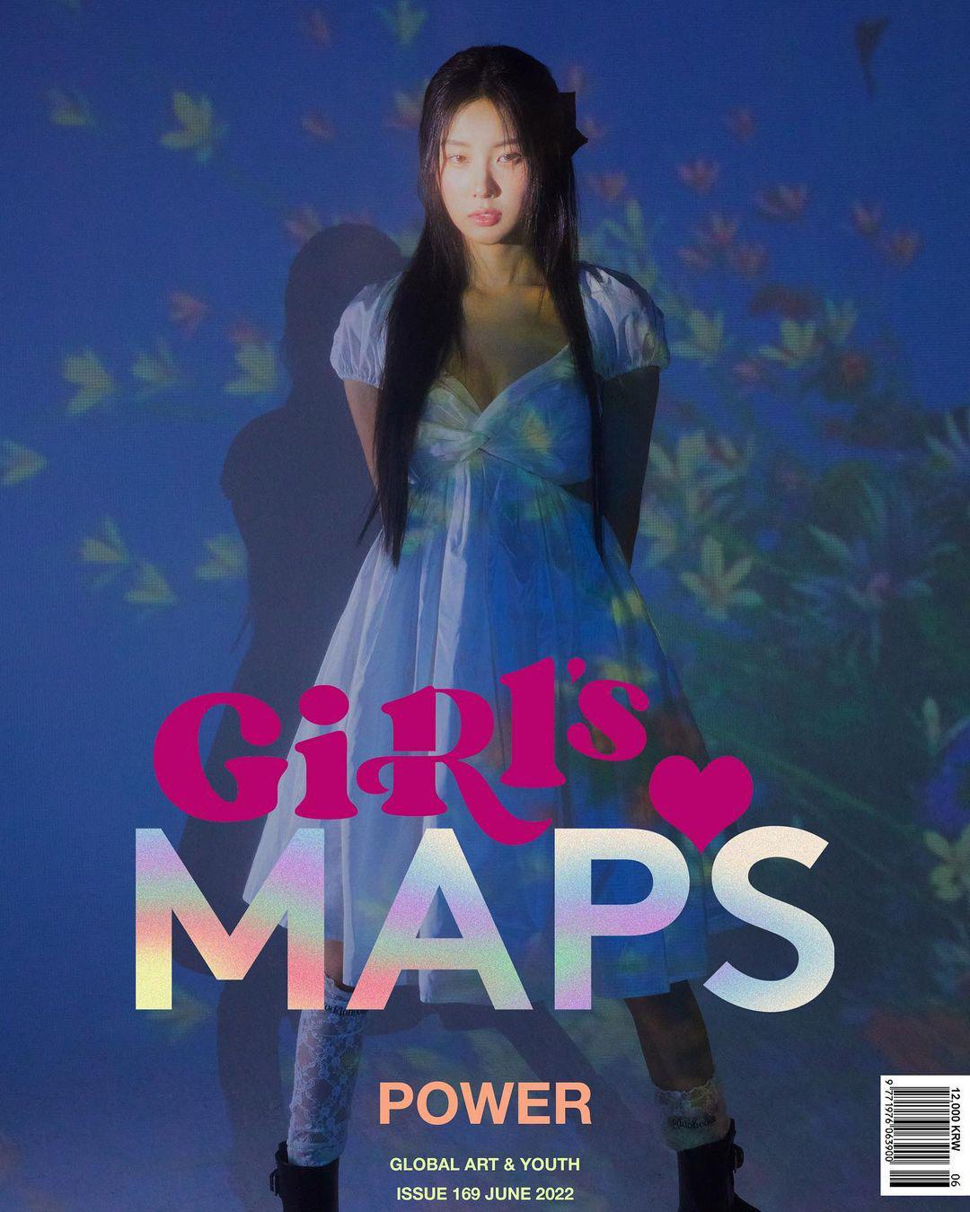 220518 Kang Hyewon X MAPS Magazine | Scrolller