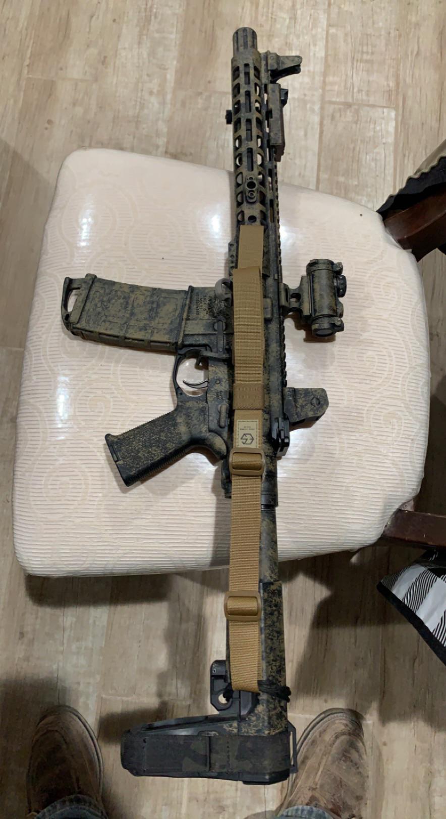 First post since I added a esd sling and some spray paint lol | Scrolller