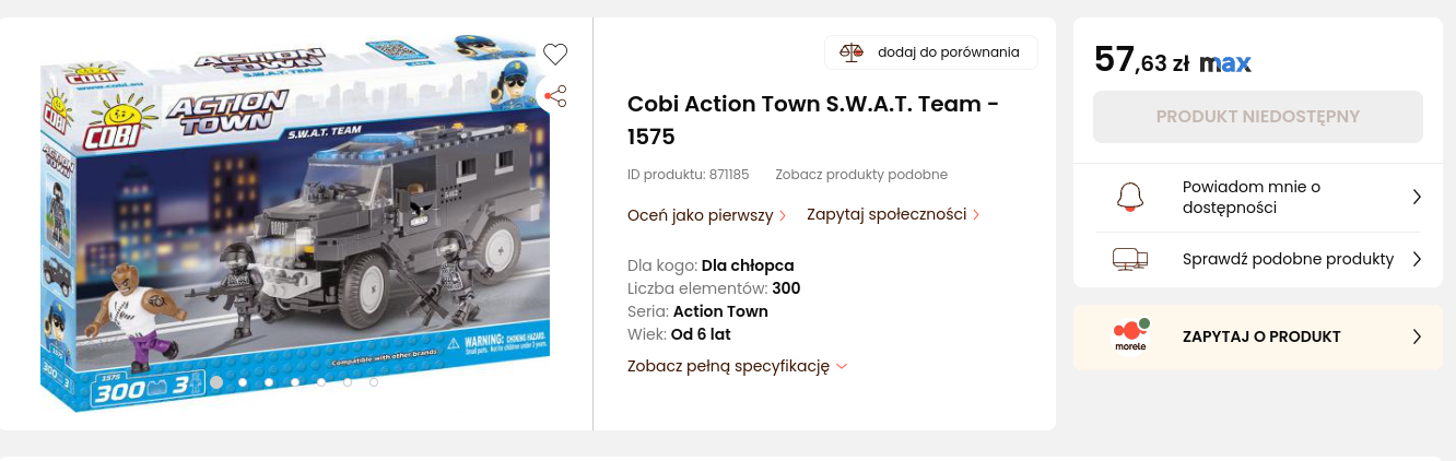 Cobi SWAT team | Scrolller