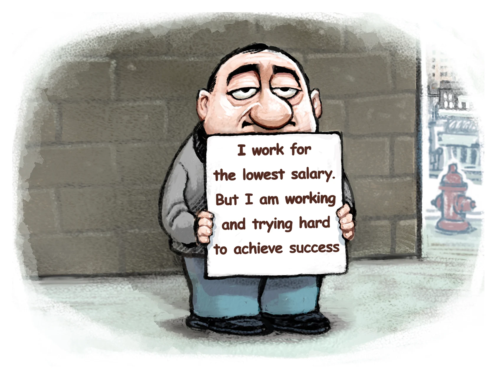 Confusing Mike cartoon. | Scrolller