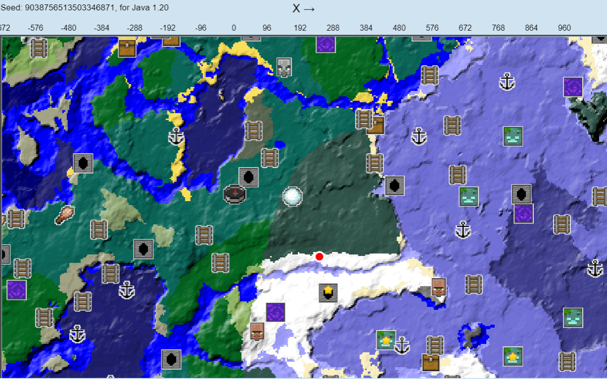 Cool minecraft seed Java 1.20+ | Scrolller