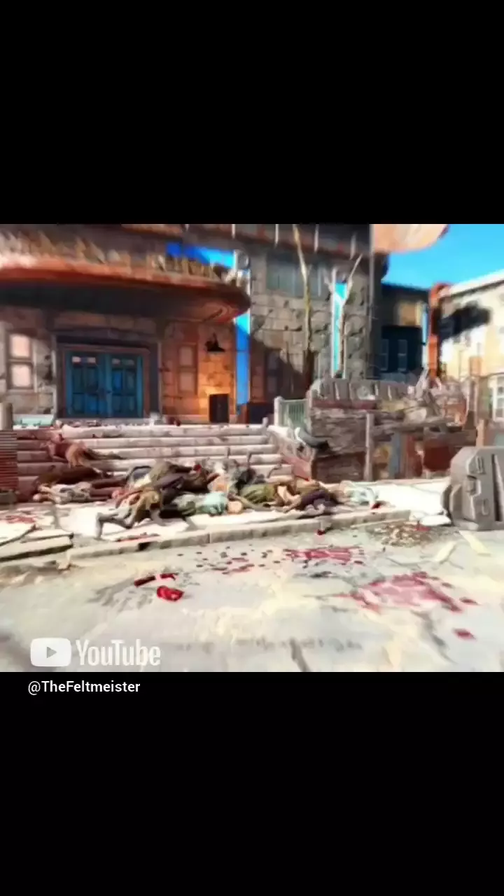 Corpse launch from my Fallout 4 challenge run | Scrolller