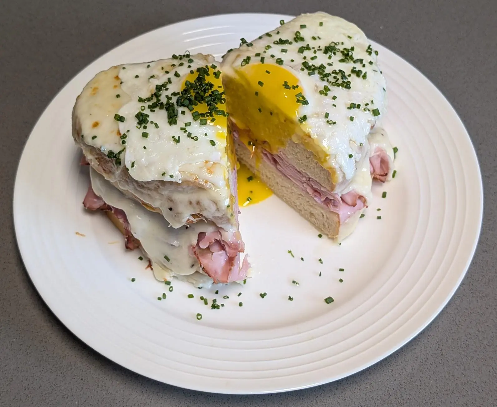 Croque Madame for lunch today. | Scrolller