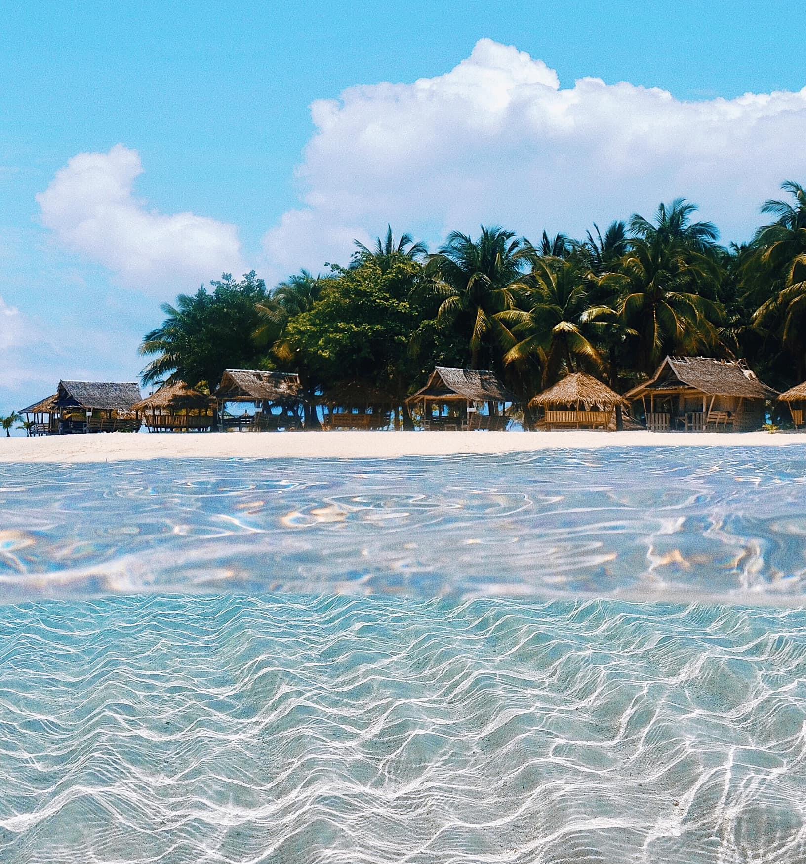 Discover more like Beach: Crystal clear waters of Daku Island in Siargao Island and Related ...