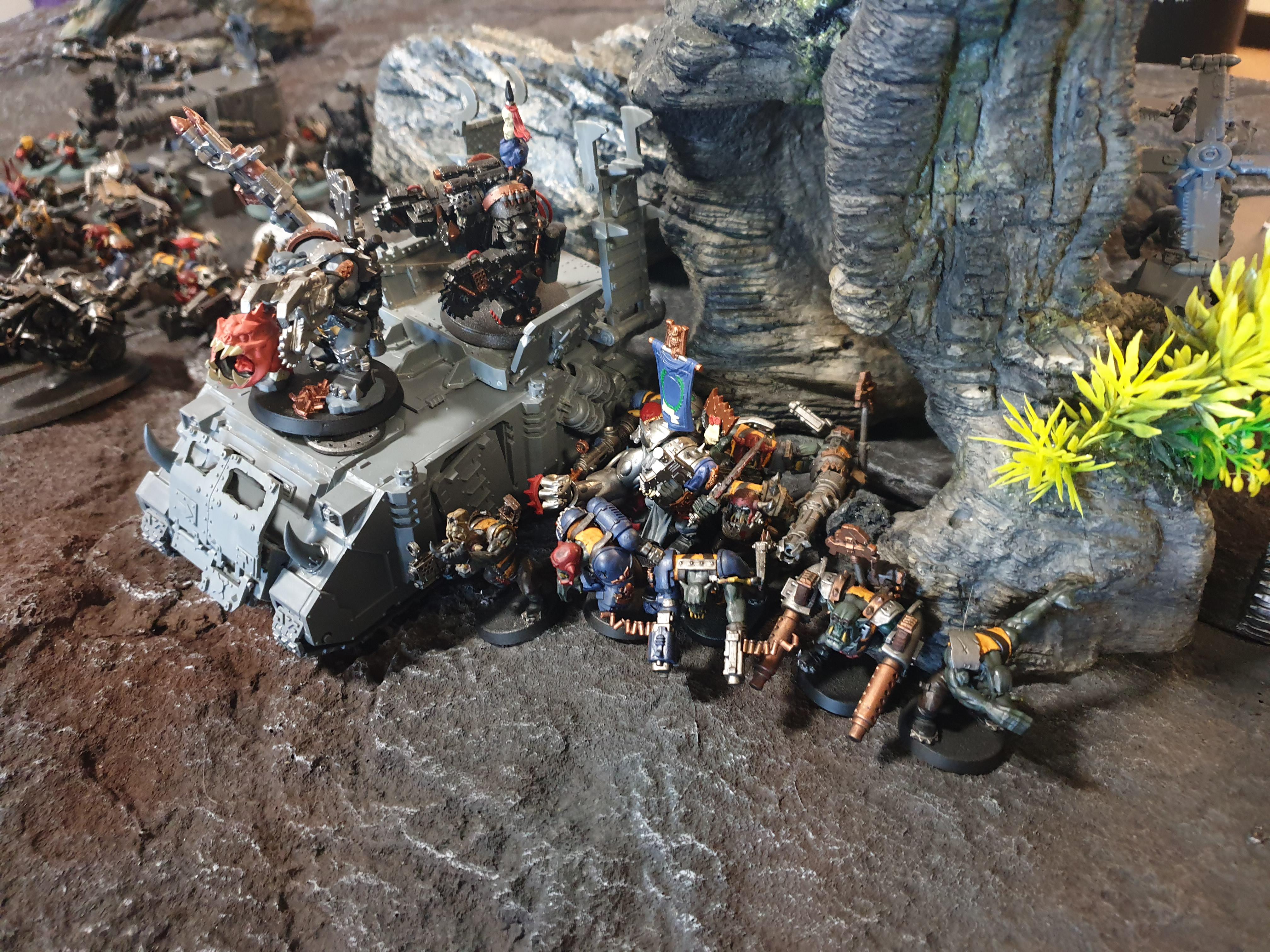 My first game vs Orks! Details in the comments :-) | Scrolller