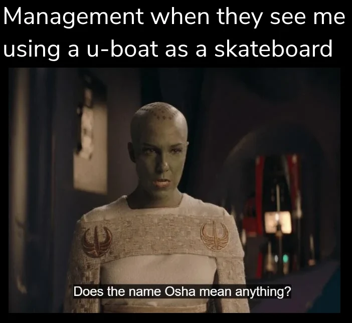 Curse you, workplace safety | Scrolller