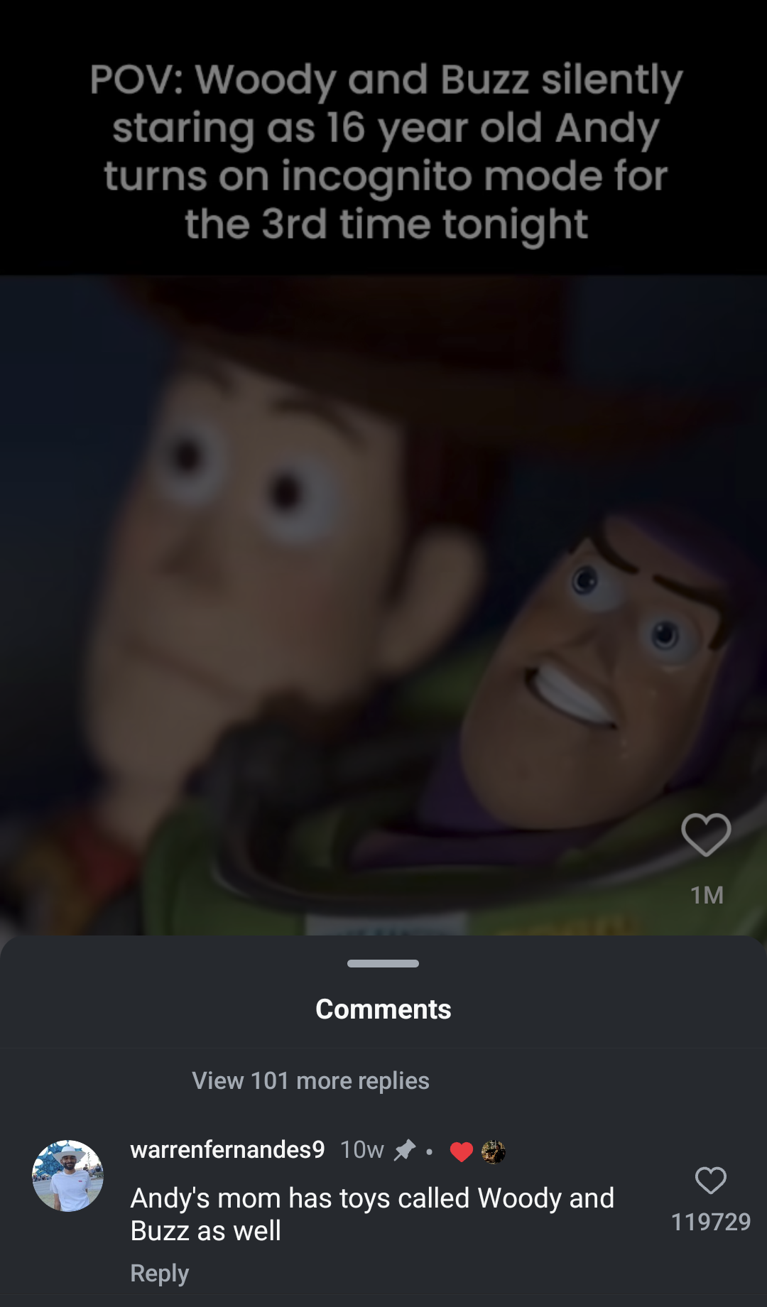 Cursed woody and buzz | Scrolller
