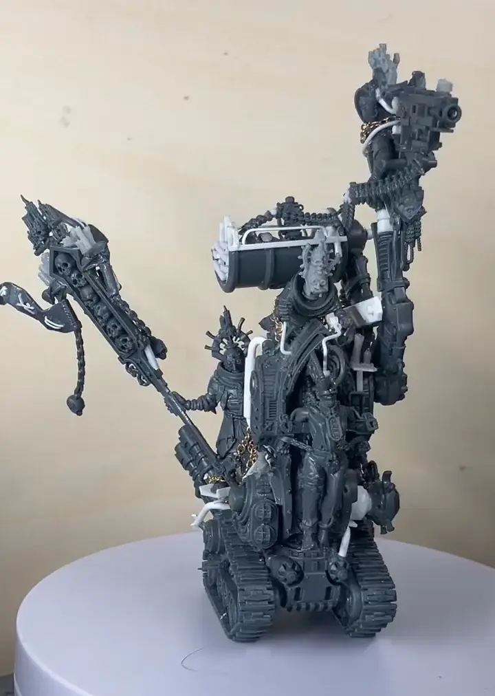 Custom light vehicle kitbash for my cawdor. Calling the build done. C&C welcome | Scrolller