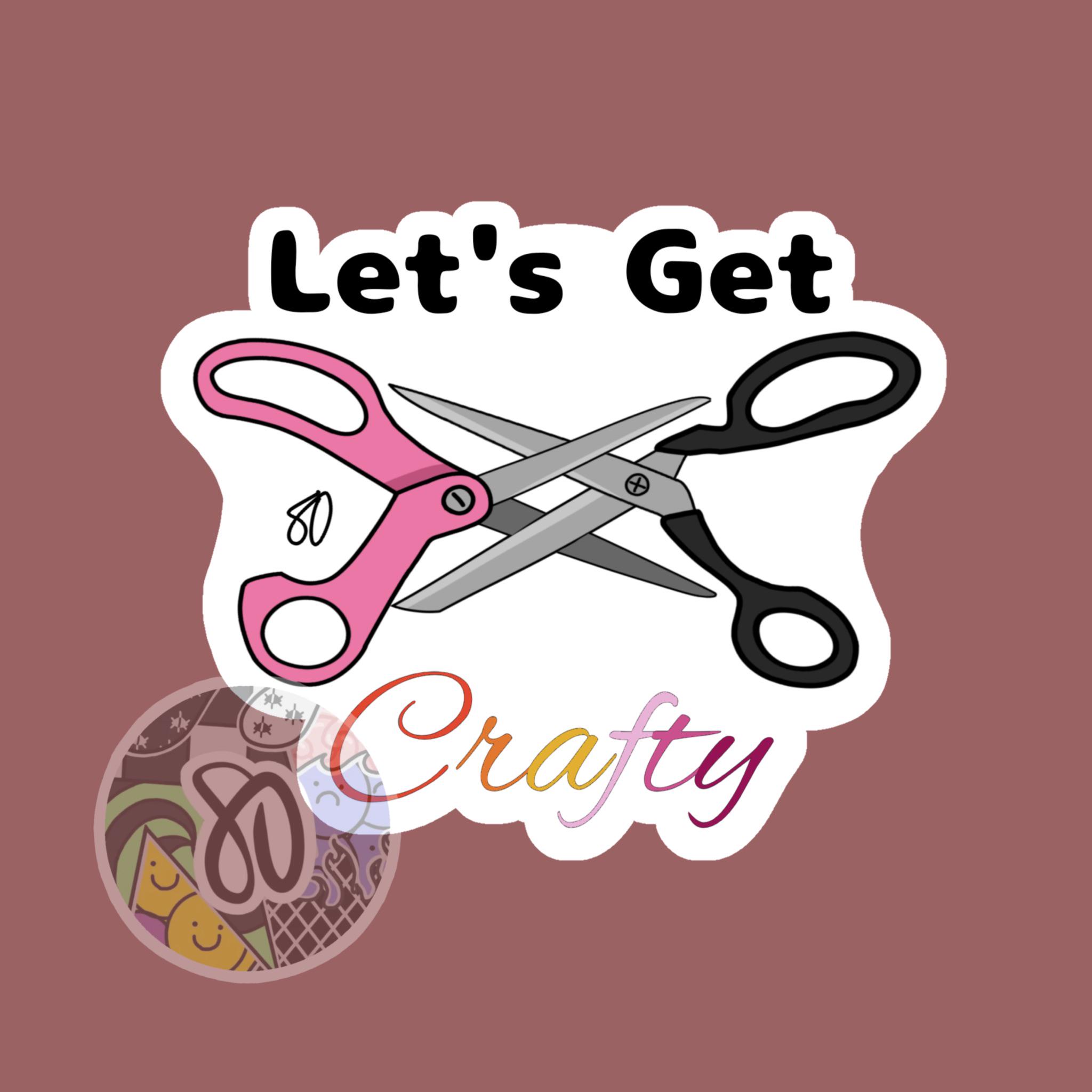 Cute Crafting Sticker | Scrolller