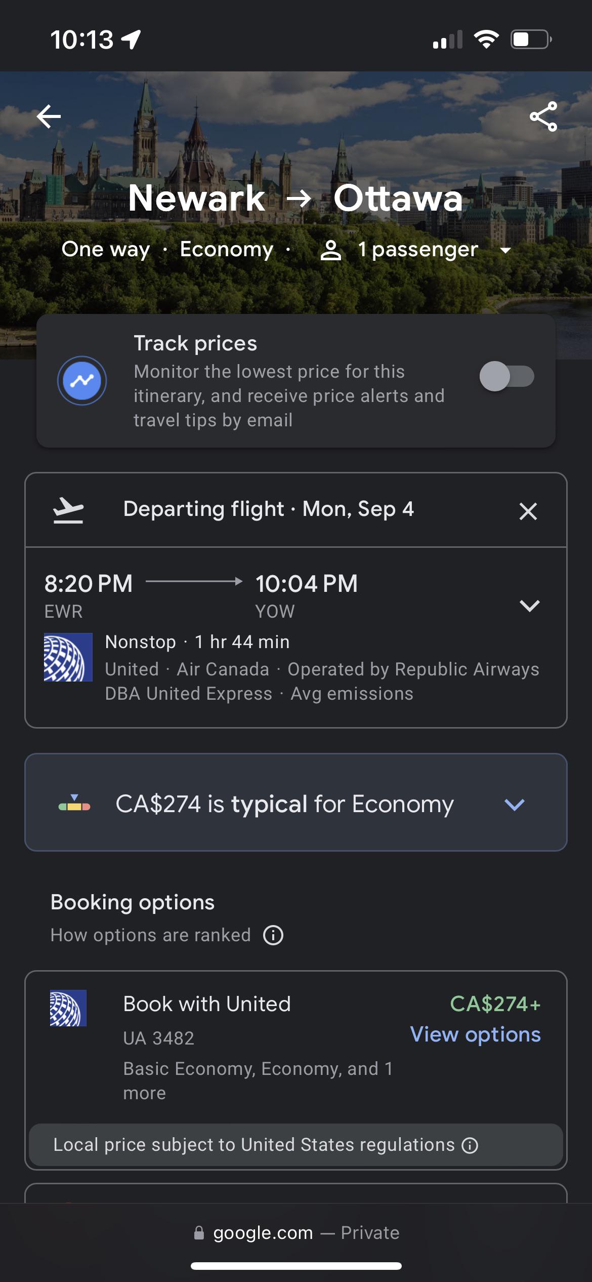 United Airlines Fare Change at Checkout | Scrolller